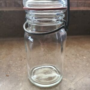 Wheaton | Storage & Organization | Vintage Clear Glass Wheaton Style ...
